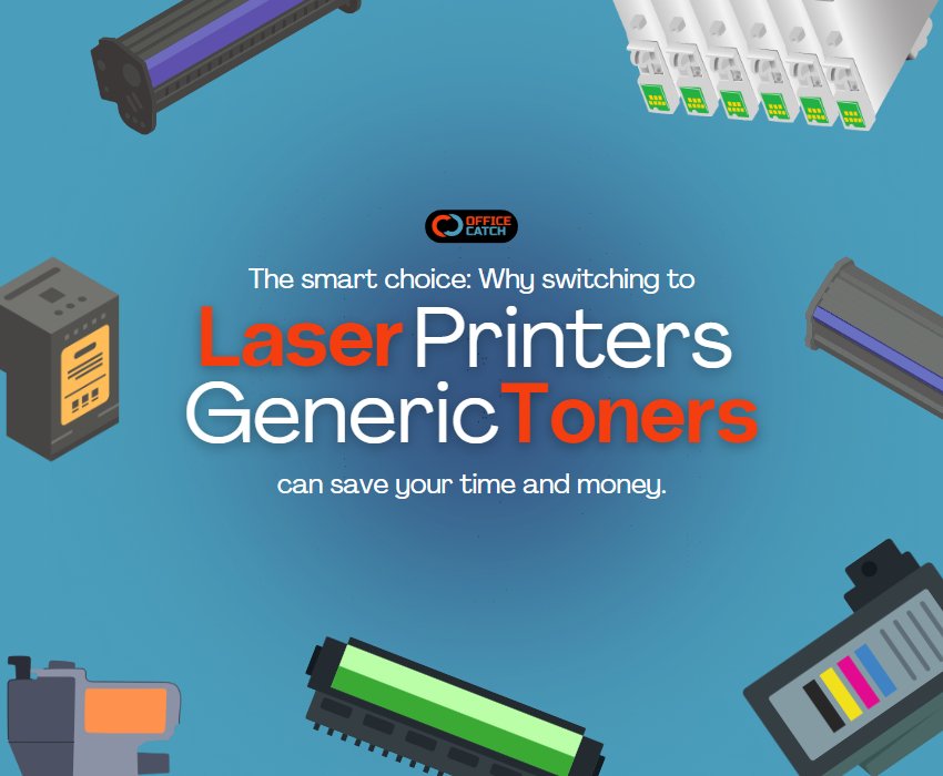 The Smart Choice: Why Switching to Laser Printers and Generic Toners C
