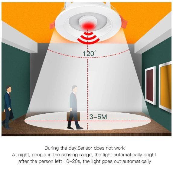 LED Downlights Recessed 10W 85-265V LED Downlight Corridor Indoor Ligh